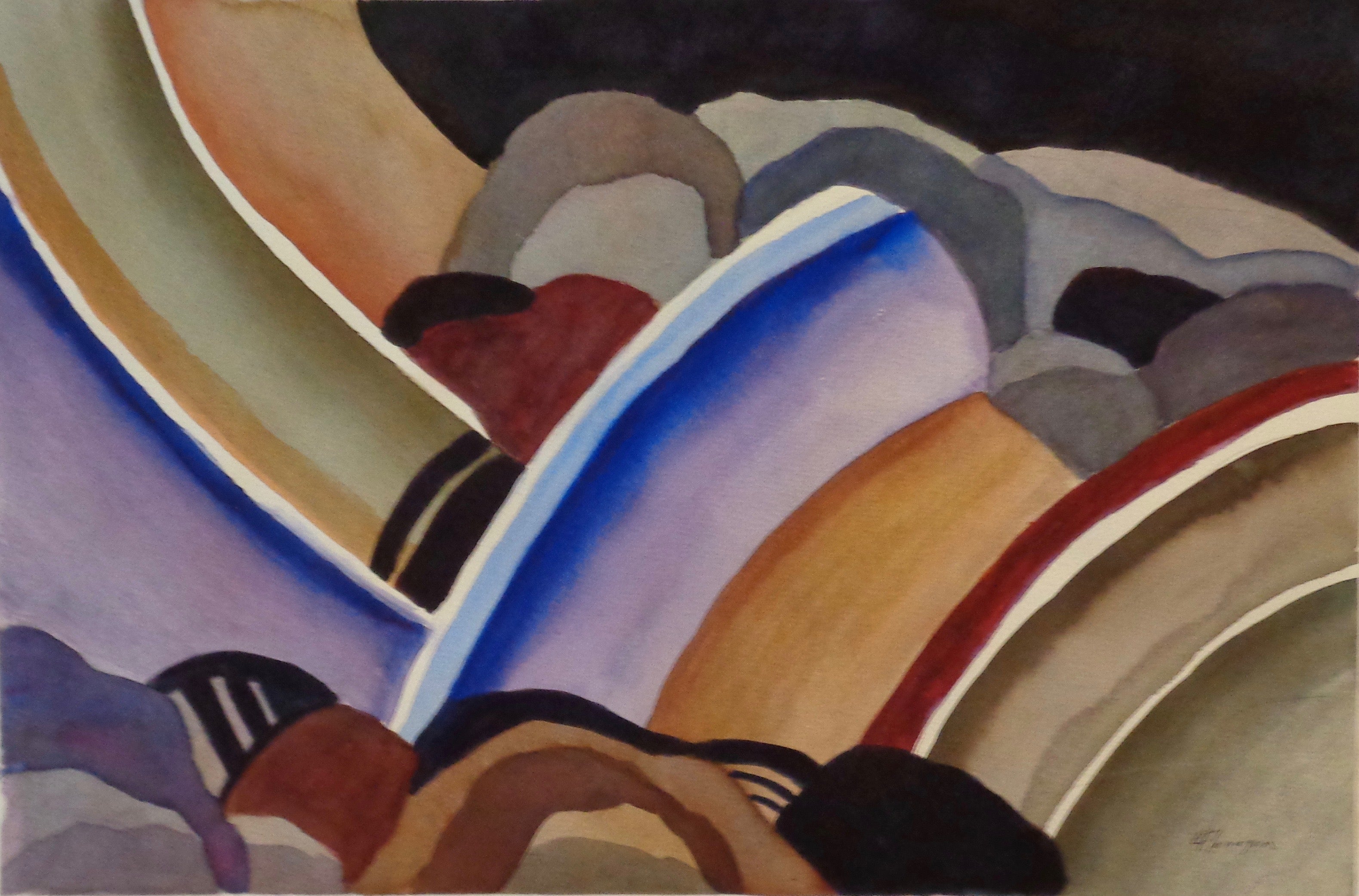 Landscape 44 – Ed Flanagan Watercolors